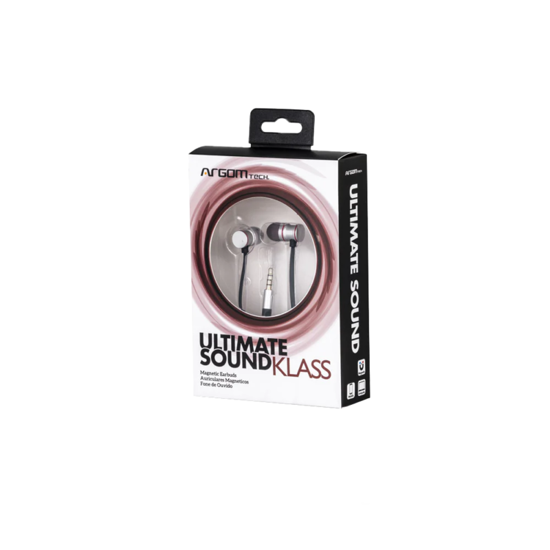 Audífonos Argom 3.5mm In-ear Ultimate Sound Klass – Space PC