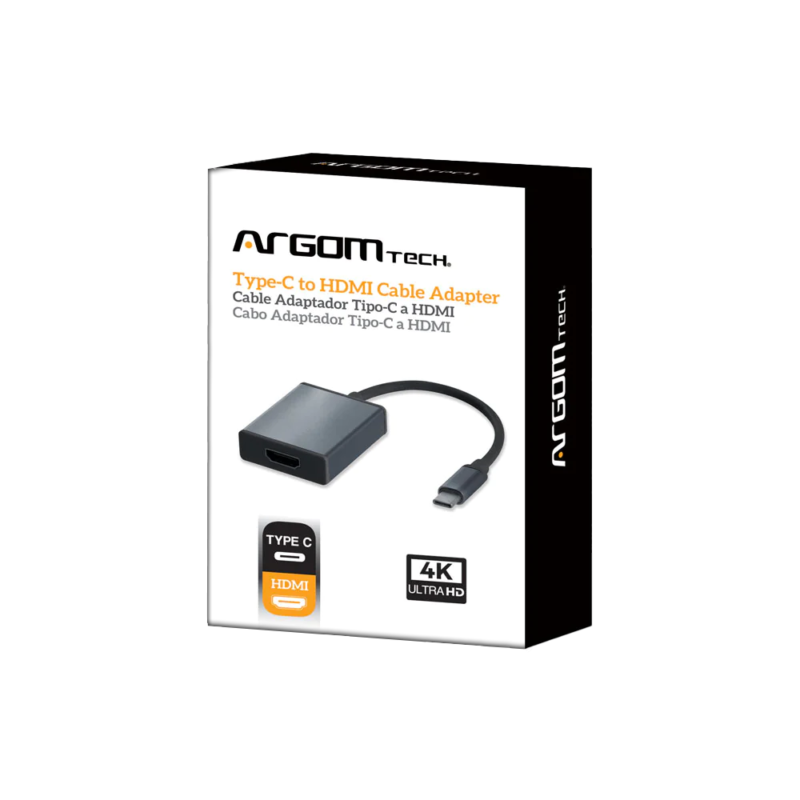Cable Adaptador Tipo-C a HDMI Argom Tech – Space PC