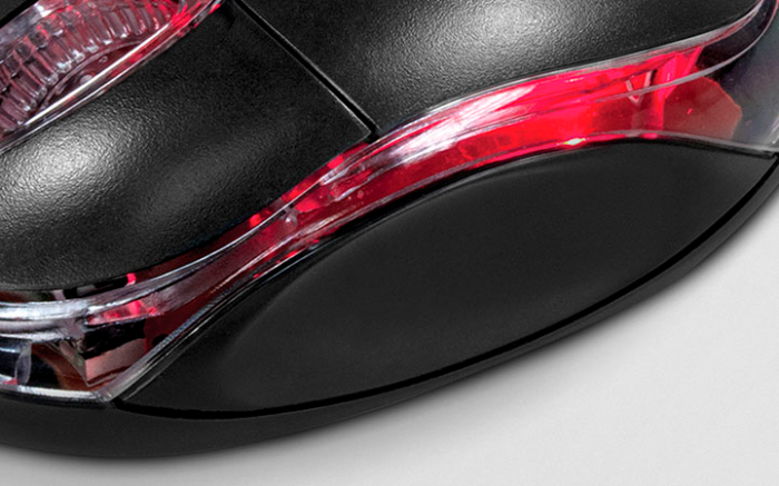 Mouse Alámbrico óptico Led Xtech – Space PC